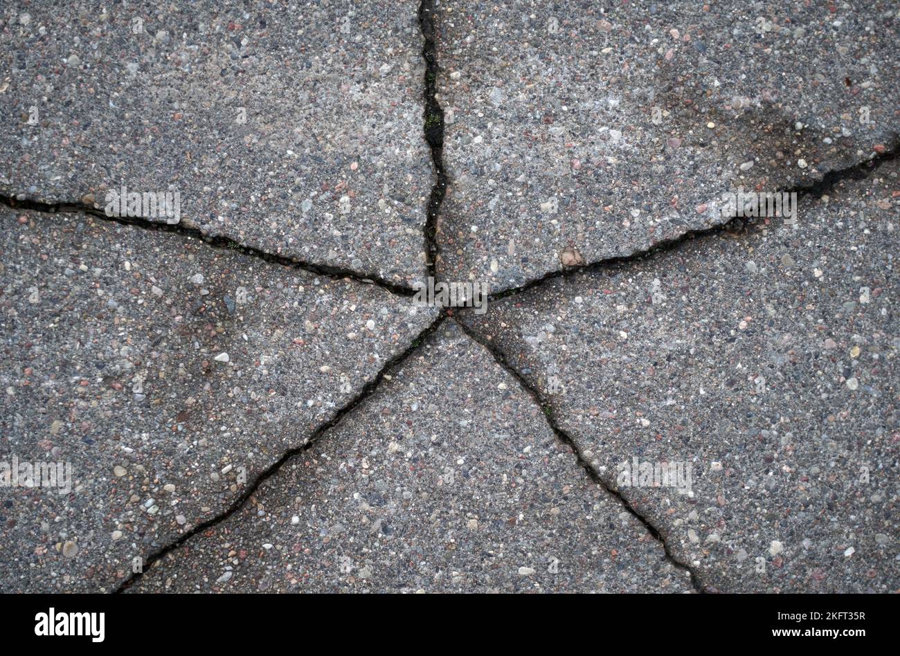 Texture. Cracked asphalt texture. View from above. Close-up Stock Photo ...