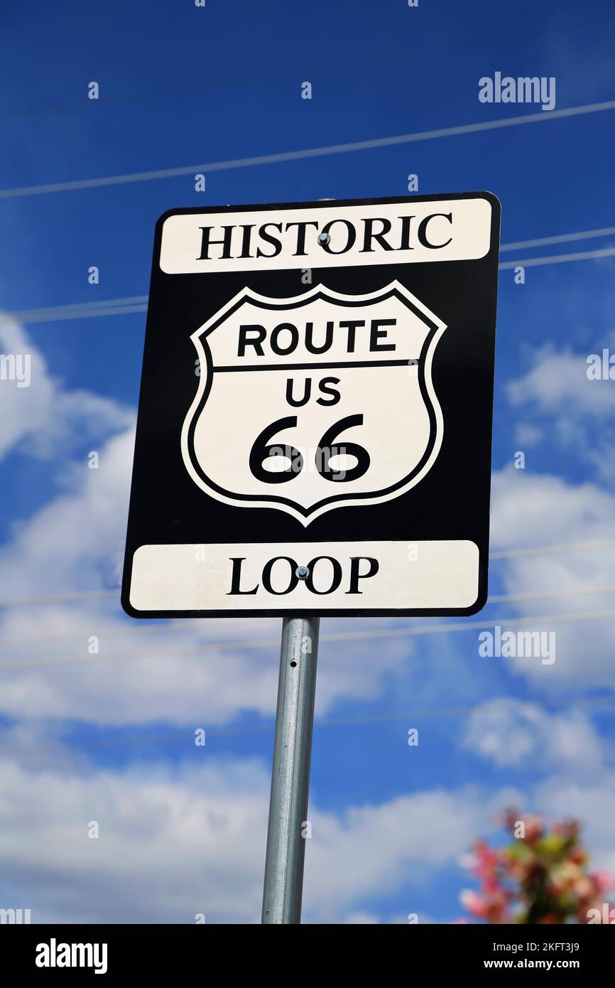 Sign in Seligman on historic Route 66 in the Wild West. Seligman ...