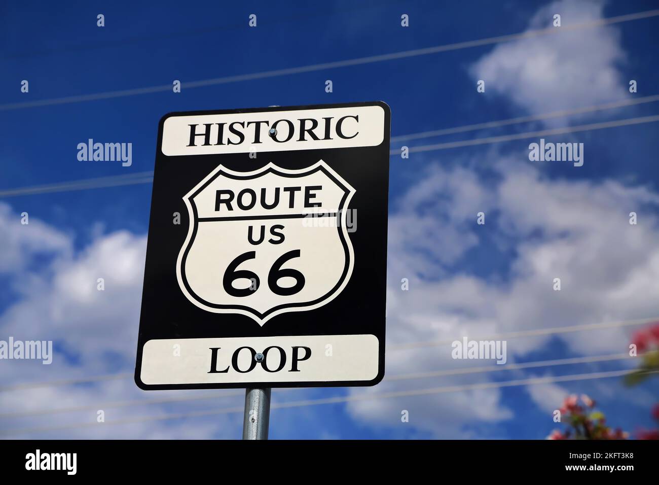 Sign in Seligman on historic Route 66 in the Wild West. Seligman ...