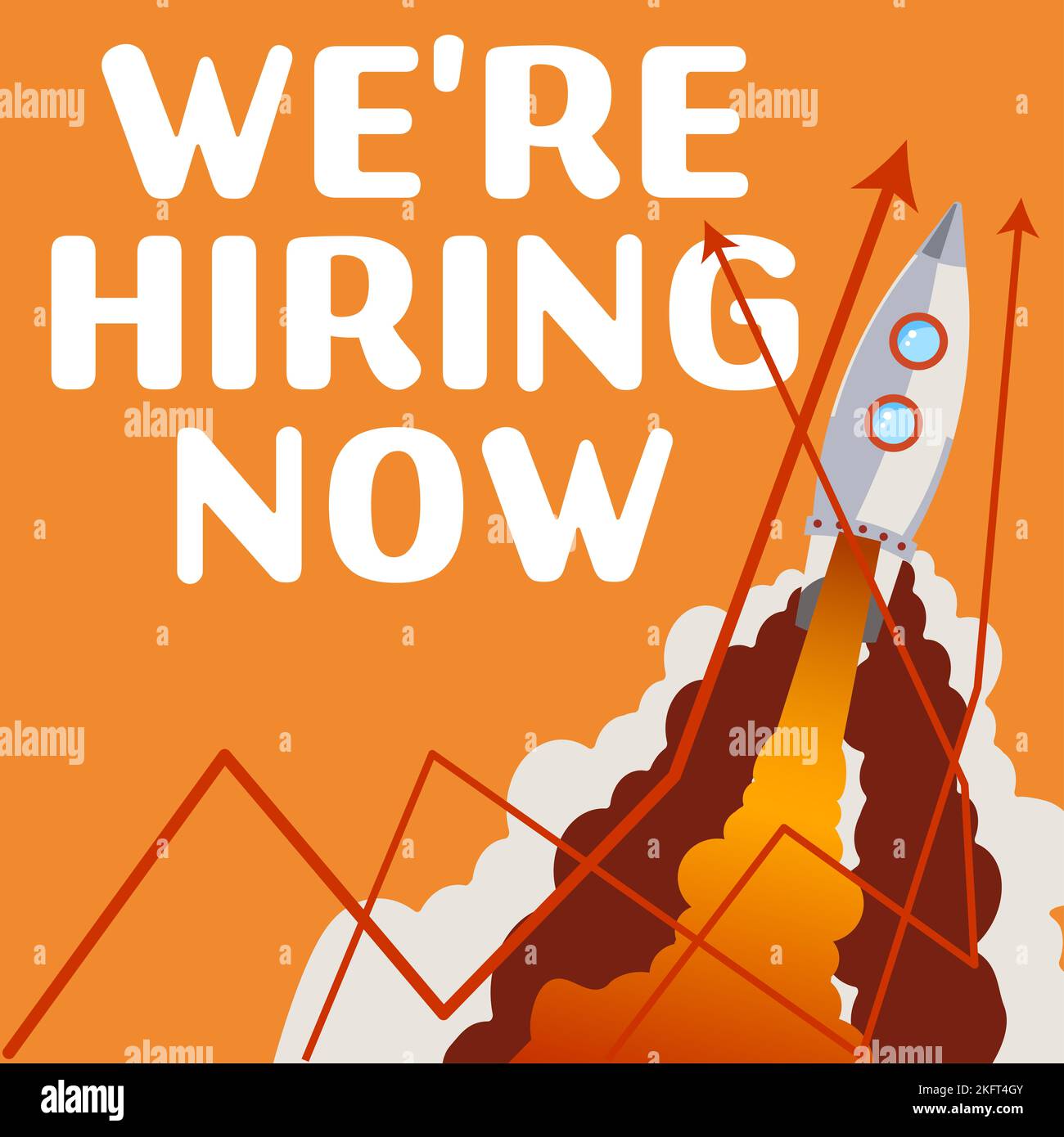 Conceptual display We'Re Hiring Now. Word for recently employ someone ...