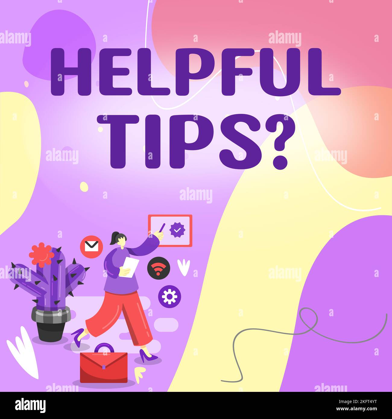 Text caption presenting Helpful Tips. Word Written on advices given to ... Text caption presenting Helpful Tips. Word Written on advices given to ...