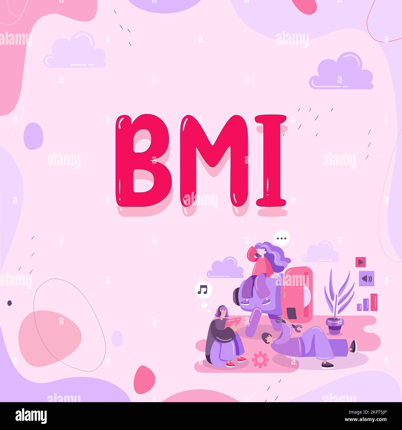 Conceptual caption Bmi. Business approach Method of estimating body fat ...