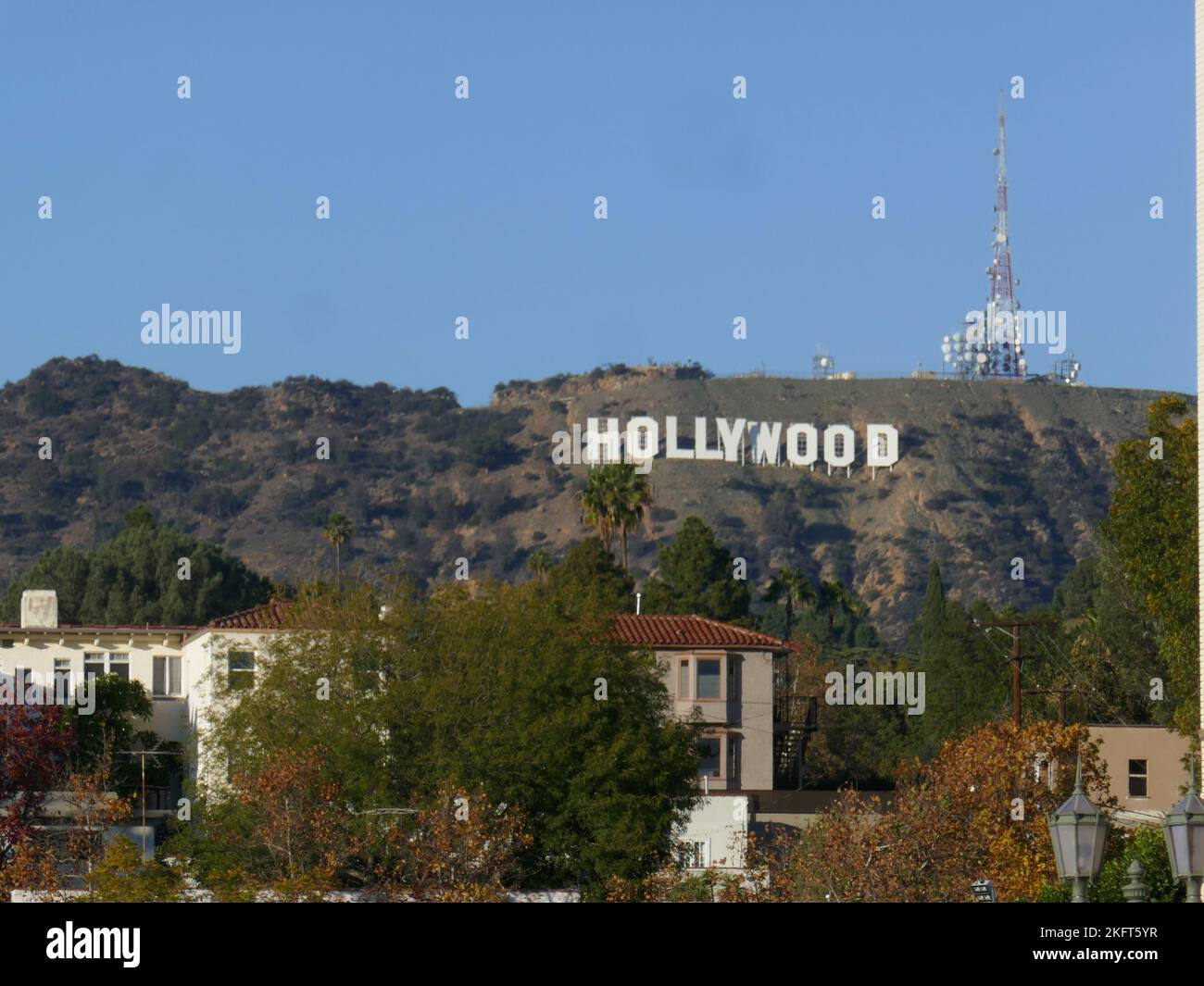 Los Angeles, California, USA 19th November 2022 Hollywood Sign on ...