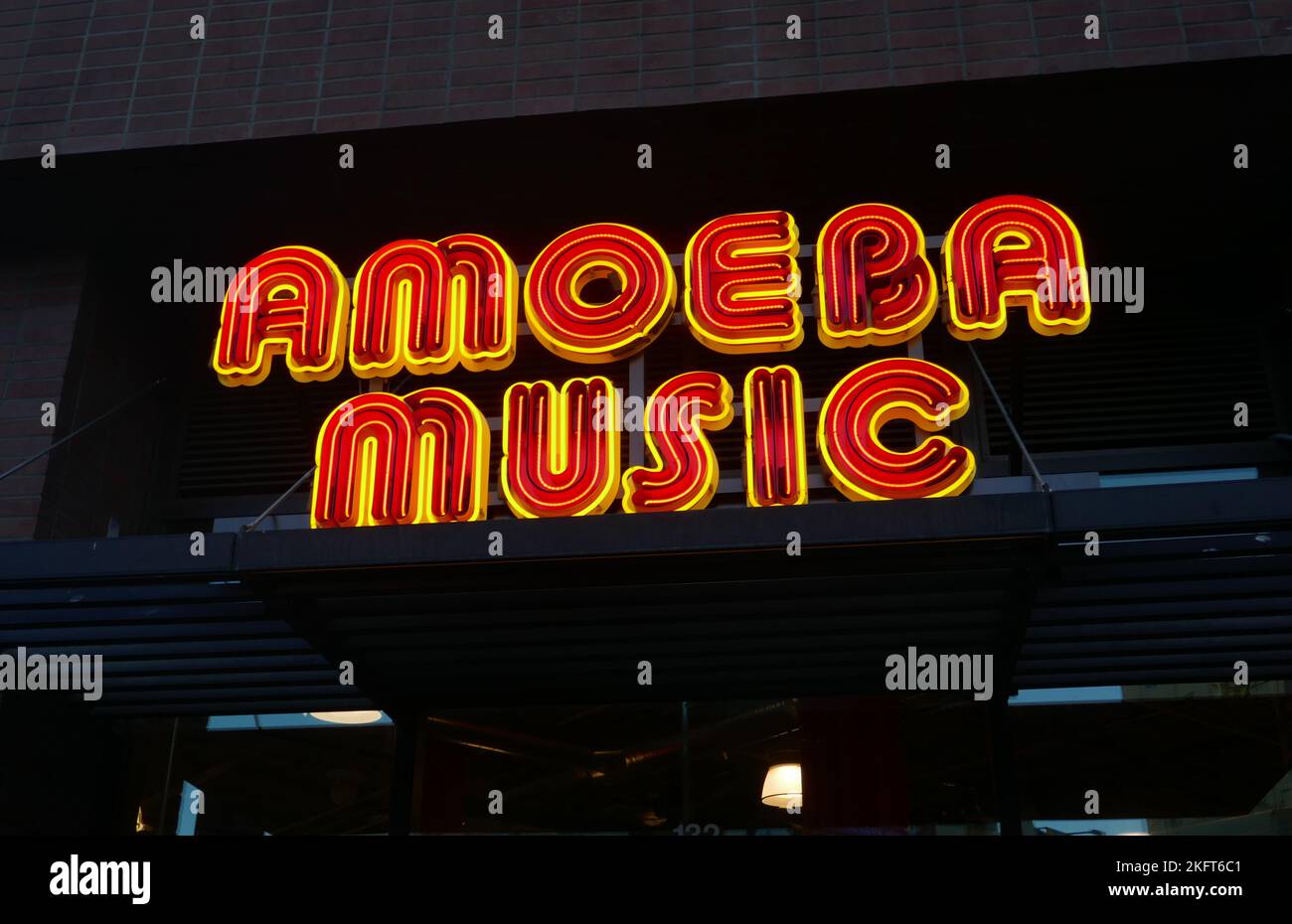 Los Angeles, California, USA 19th November 2022 Amoeba Music on ...