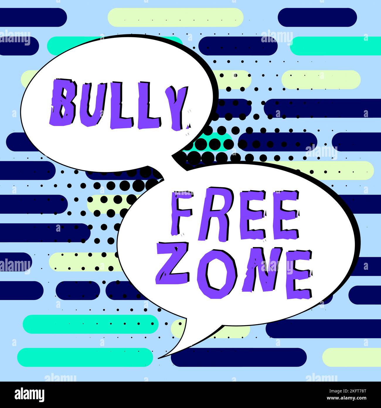 Writing displaying text Bully Free Zone. Business overview Be ...
