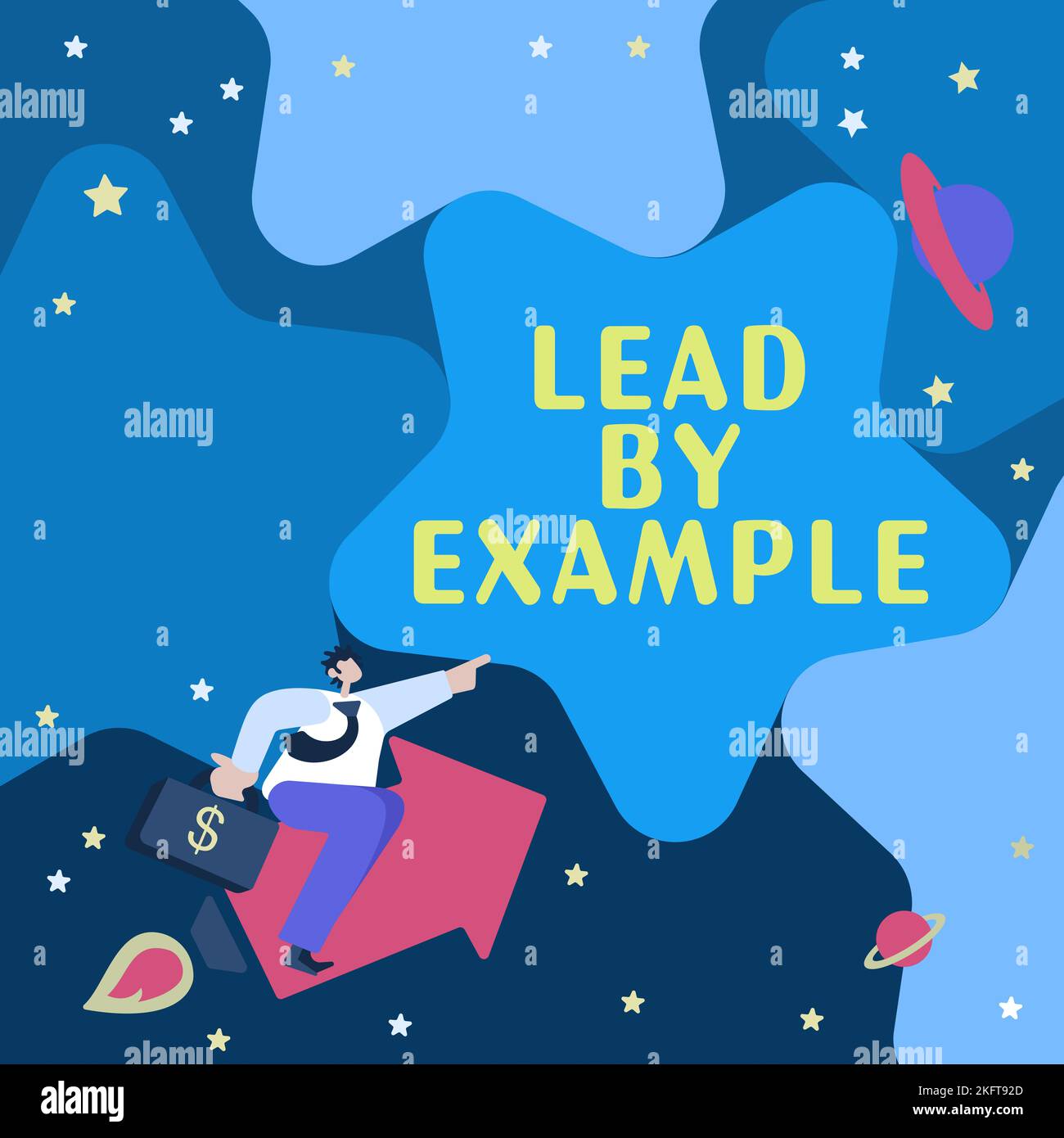 Inspiration showing sign Lead By Example. Internet Concept Be a mentor ...