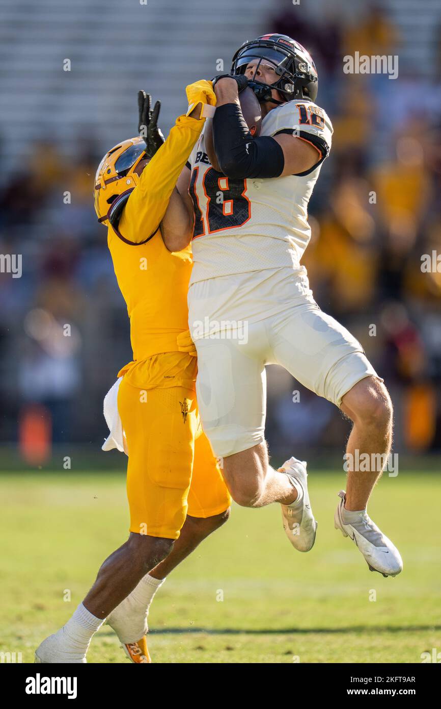 Tempe, United States. 19th Nov, 2022. Oregon State Beavers wide ...