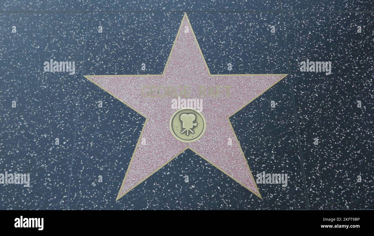 Los Angeles, California, USA 19th November 2022 Actor George Raft's ...