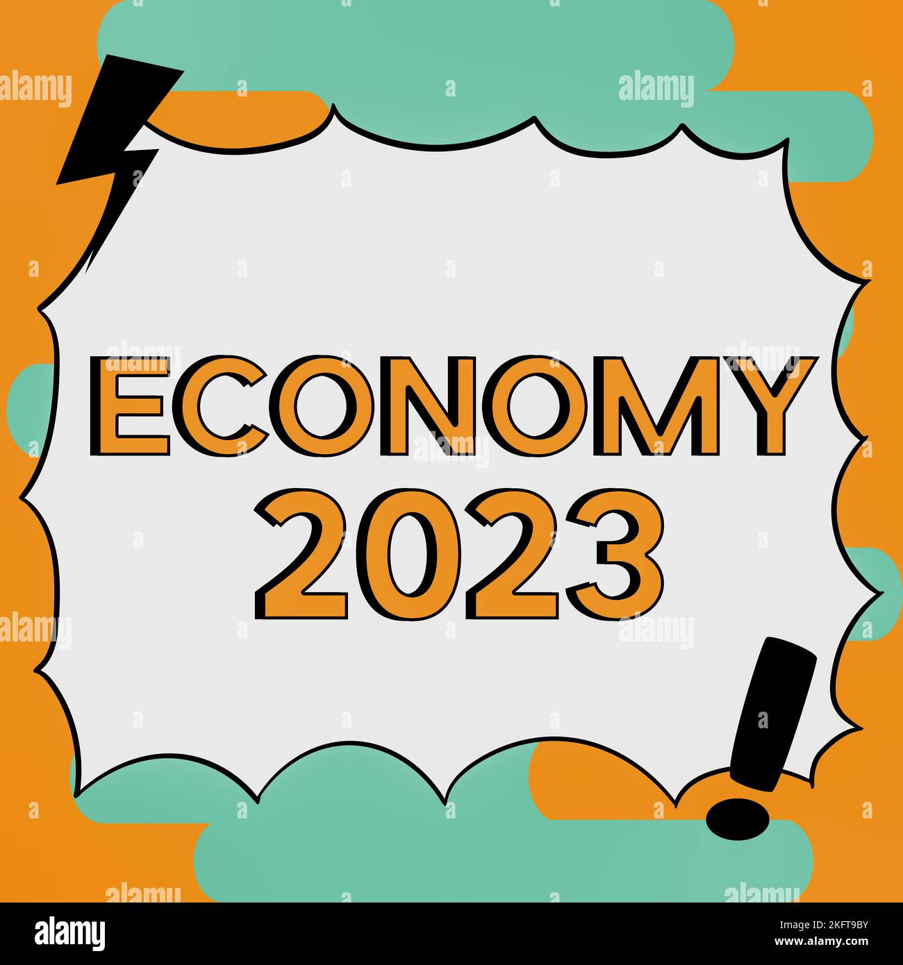Inspiration showing sign Economy 2023. Concept meaning State of wealth ...