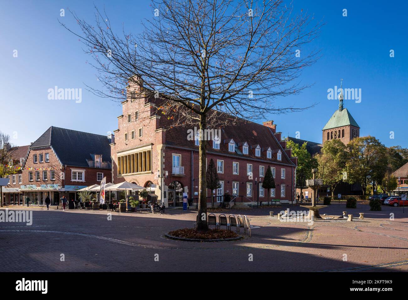 Germany, Vreden, Berkel, Westmuensterland, Muensterland, Westphalia ...