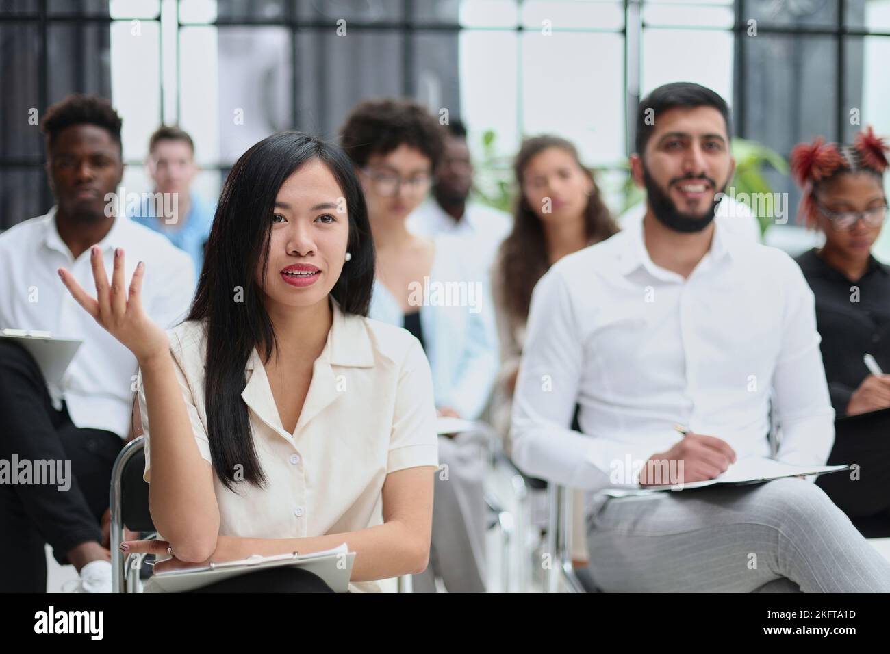 Corporate employees hi-res stock photography and images - Alamy