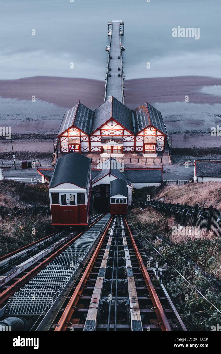 Salt burn pier hi-res stock photography and images - Alamy