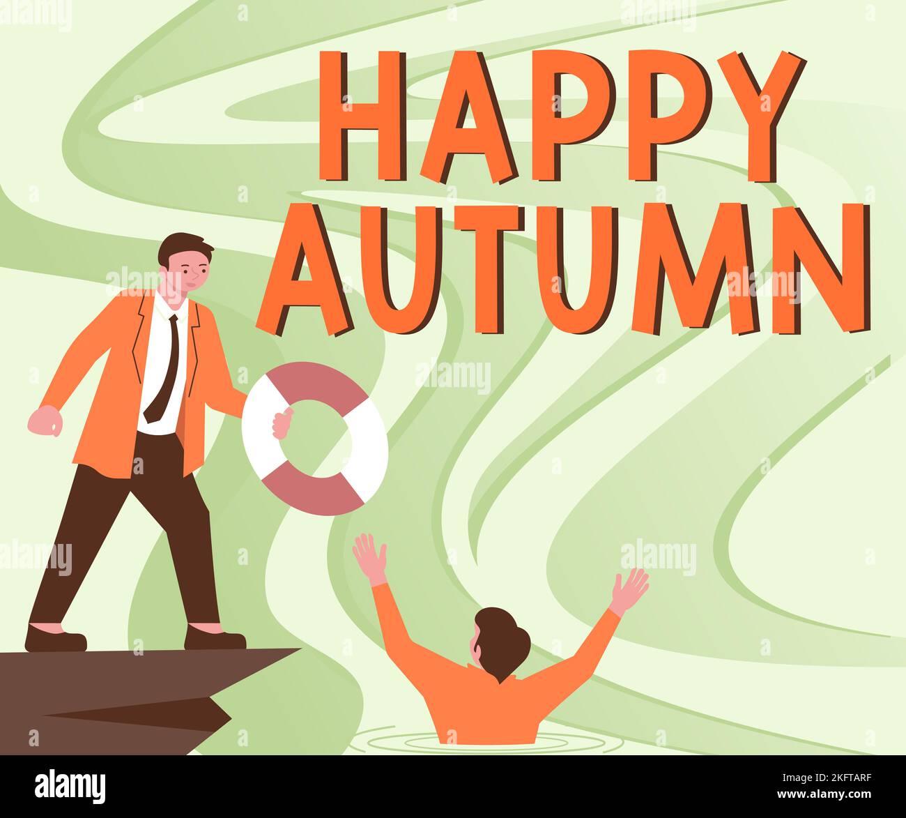 Text sign showing Happy Autumn. Business approach Annual Special ...