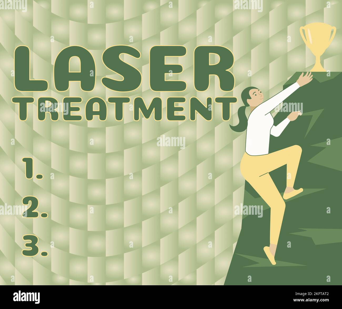 Text showing inspiration Laser Treatment. Business concept any of ...