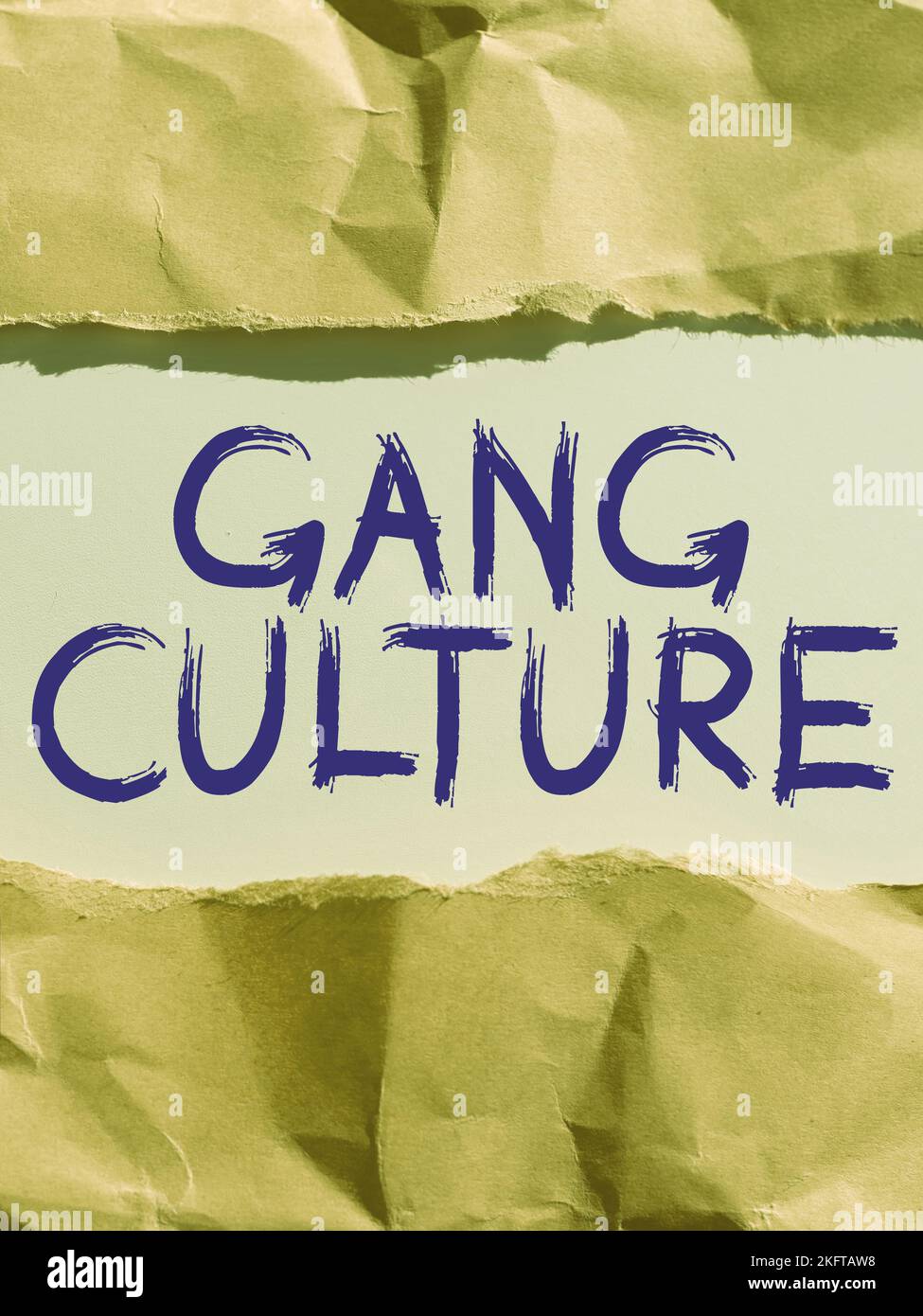 Conceptual display Gang Culture. Internet Concept particular ...