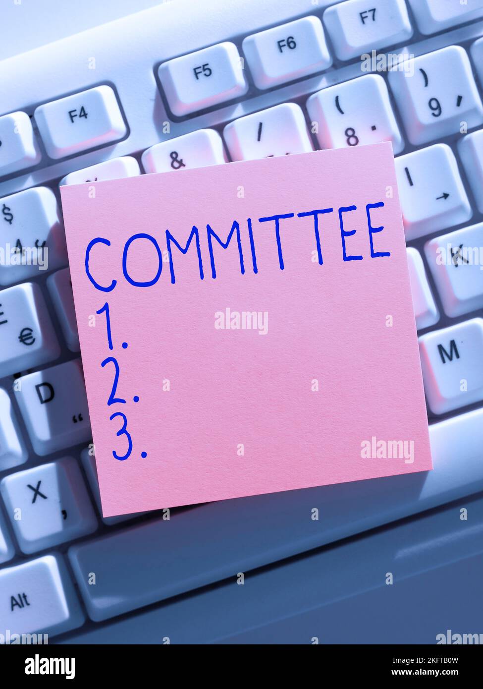 Hand writing sign Committee. Business concept Group of people appointed ...