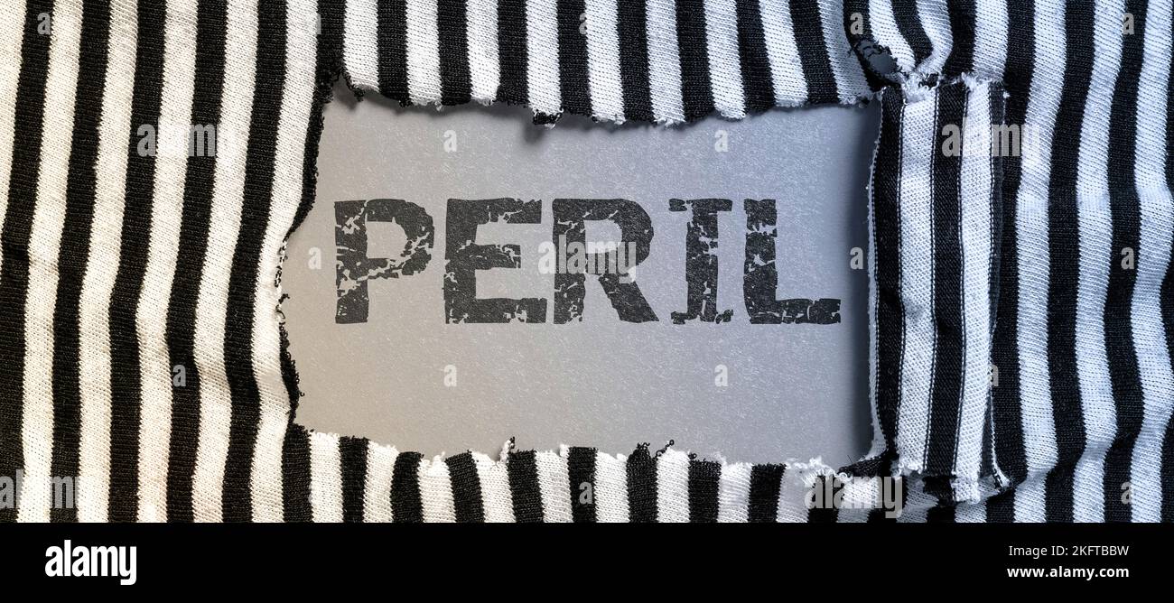 Inspiration showing sign Peril. Business approach indicates something ...