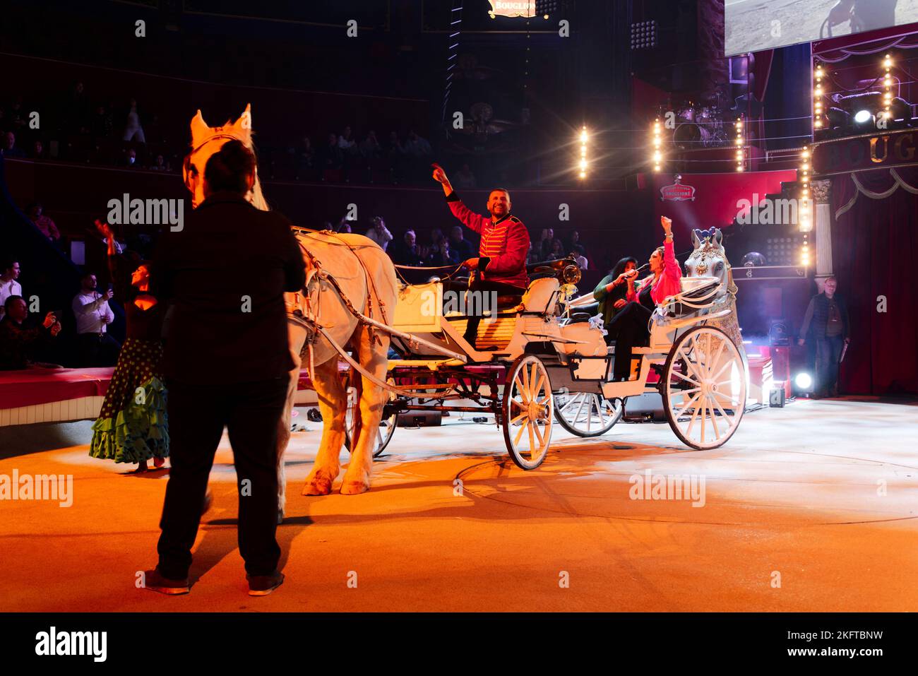 Paris, France. 18th Nov, 2022. Gypsy singer Negrita and Singrid Campion ...