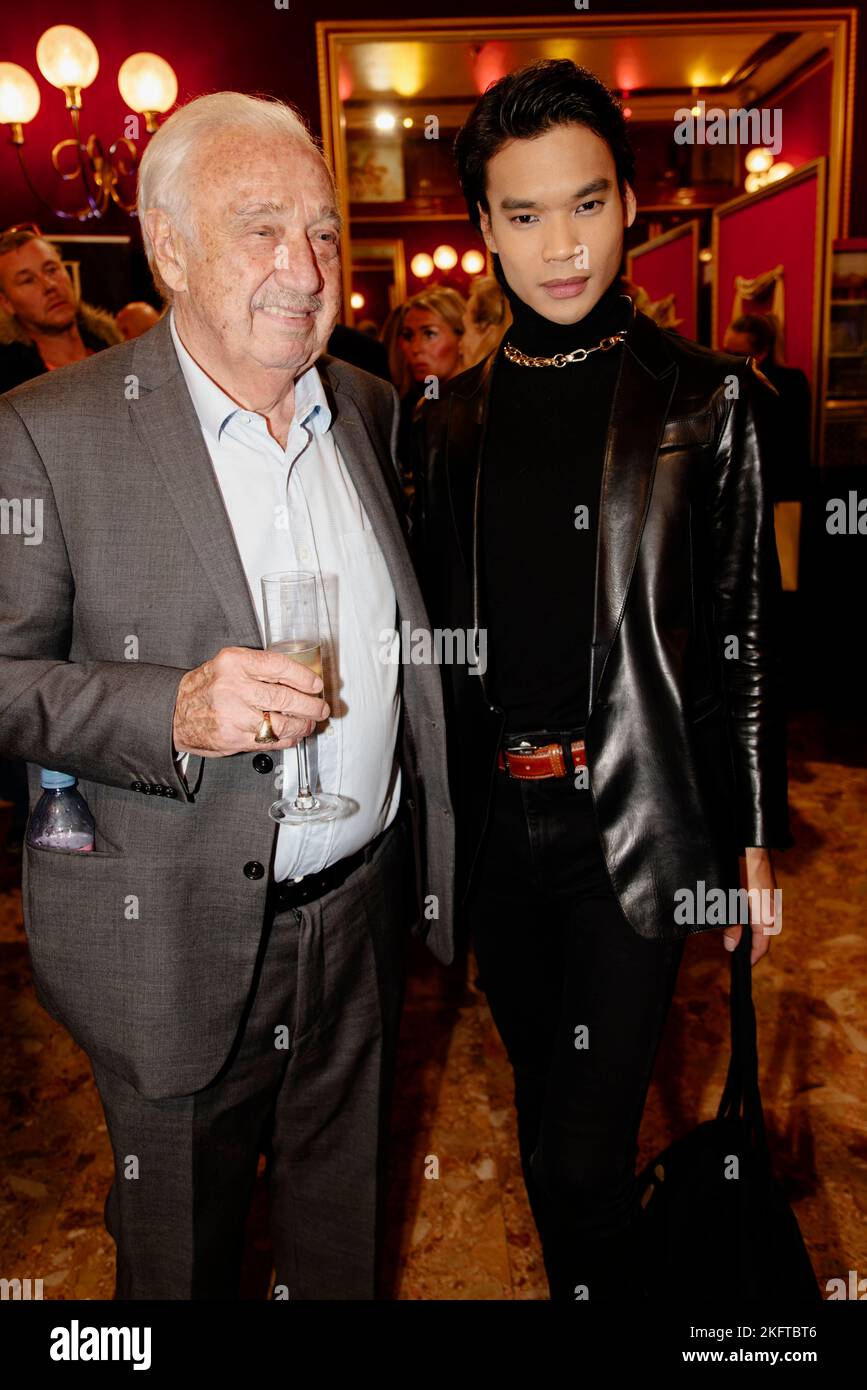 Paris, France. 18th Nov, 2022. Marcel Campion and Jeremy Bellet attend ...