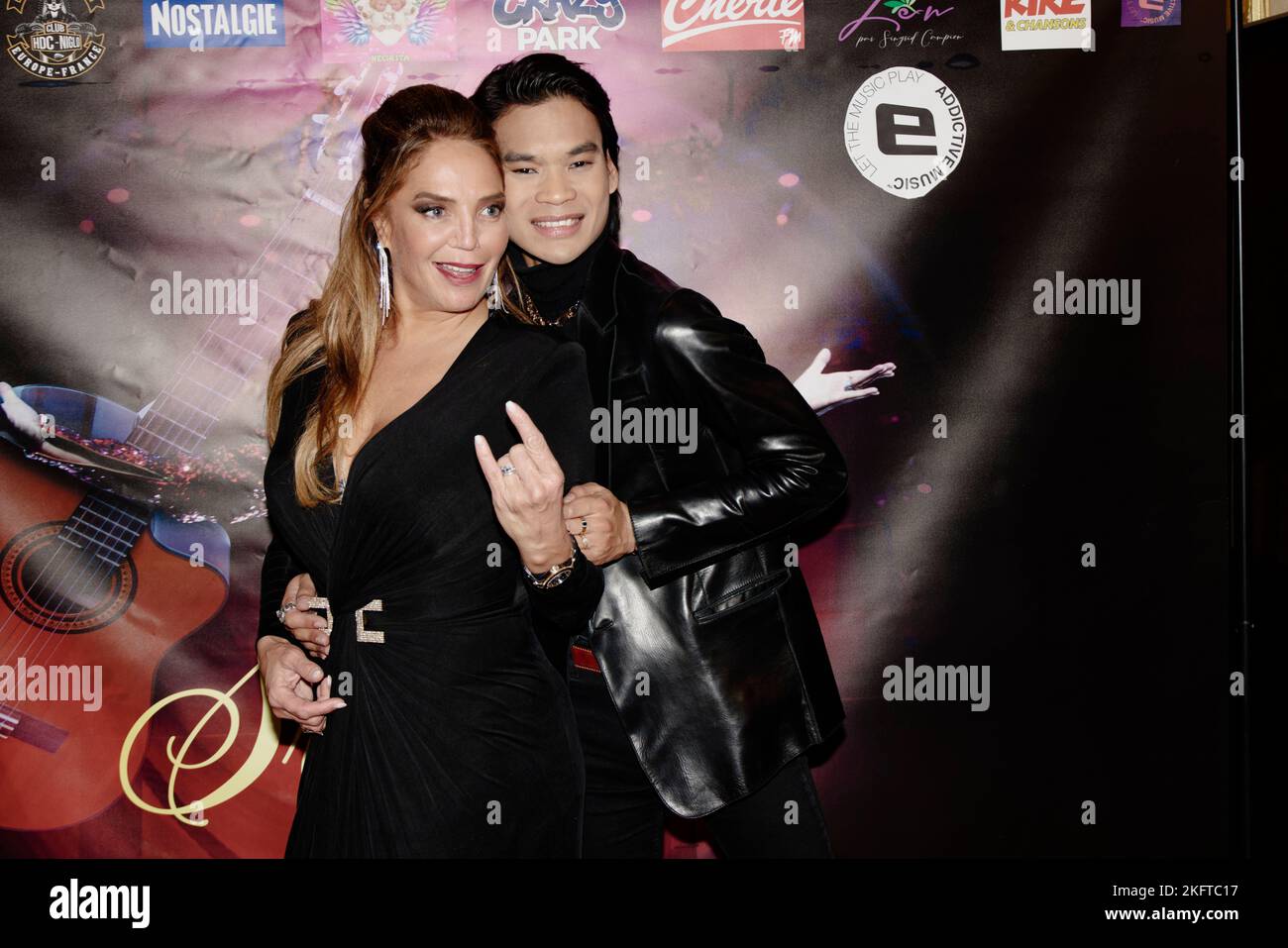 Paris, France. 18th Nov, 2022. Singrid Campion and Jeremy Bellet attend ...