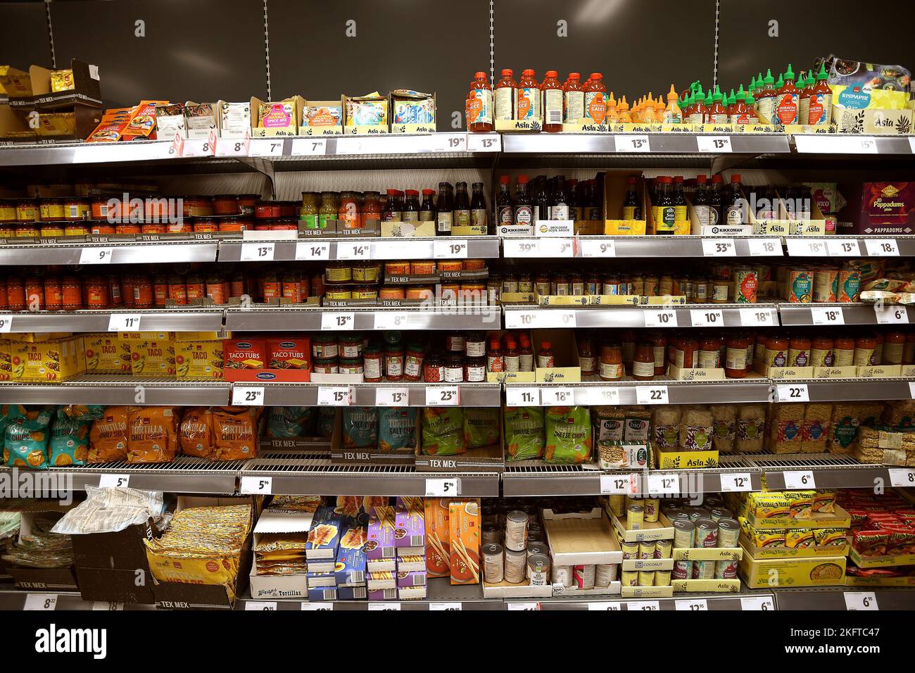 Copenhagen/Denmark/20 November 2022/ Inflation high food price in ...