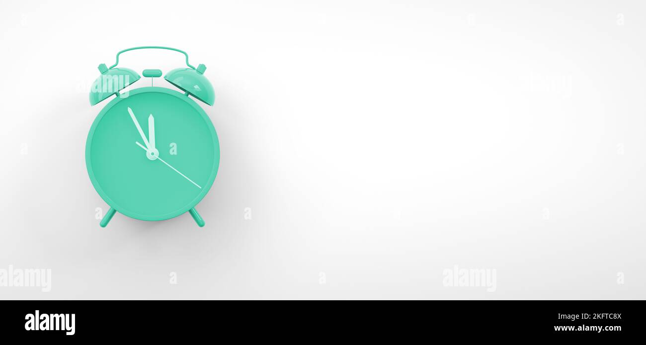 vintage alarm clock on color background - hurry up, last chance concept ...