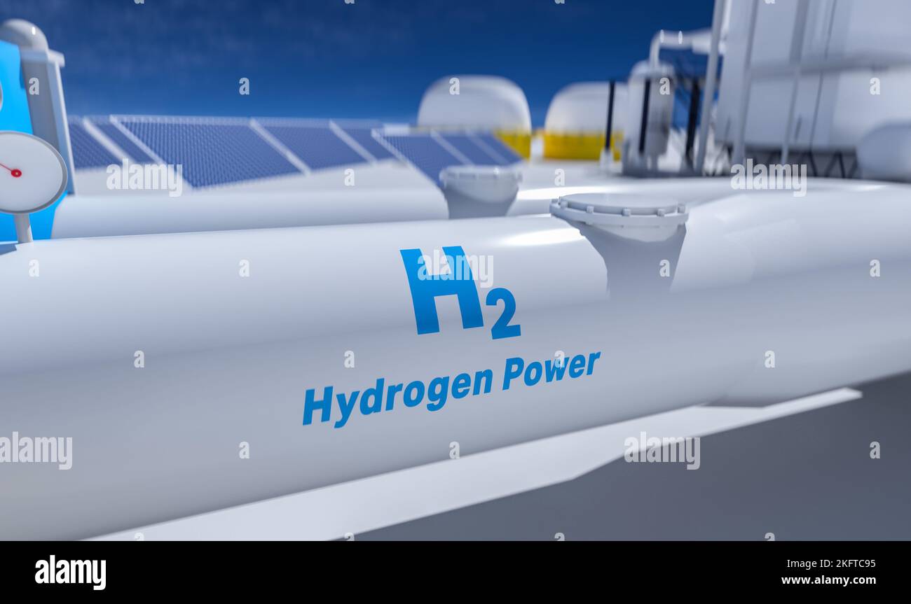 Hydrogen renewable energy production - hydrogen gas for clean ...