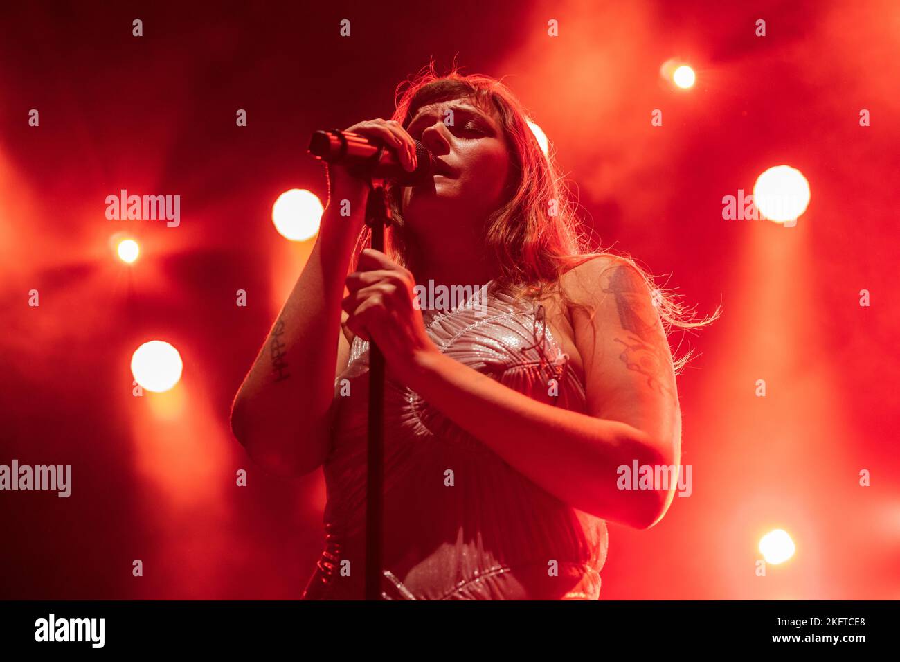 Oslo, Norway. 19th Nov, 2022. The Swedish singer and songwriter Tove Lo ...