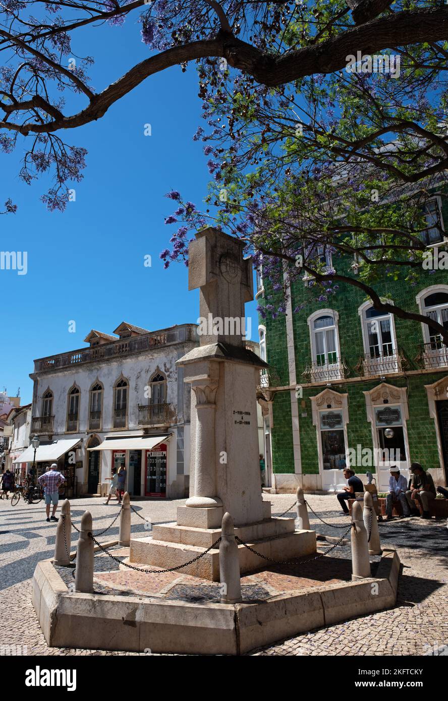 Lagos centre in the Algarve coast Stock Photo - Alamy