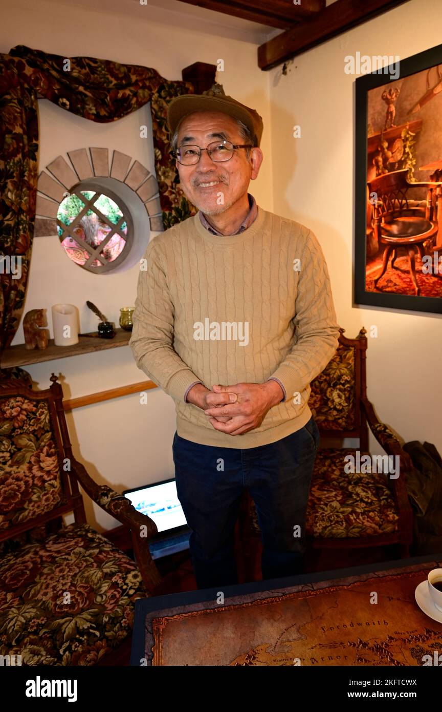 Hiroshi Kojima aka Keiun Naohiro beim Japan-Tag im Lausitz-Museum ...