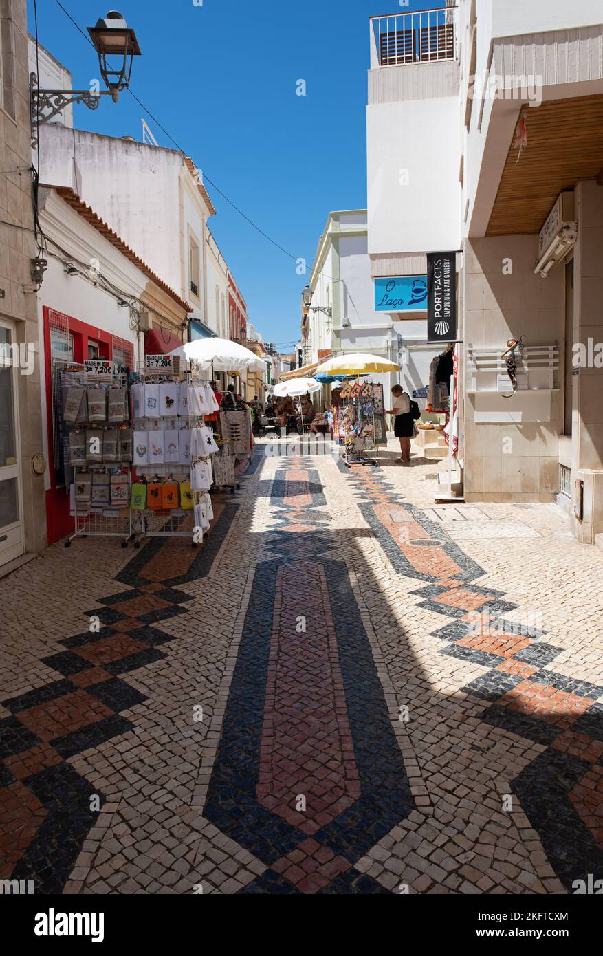 Lagos street market in the Algarve coast Stock Photo - Alamy