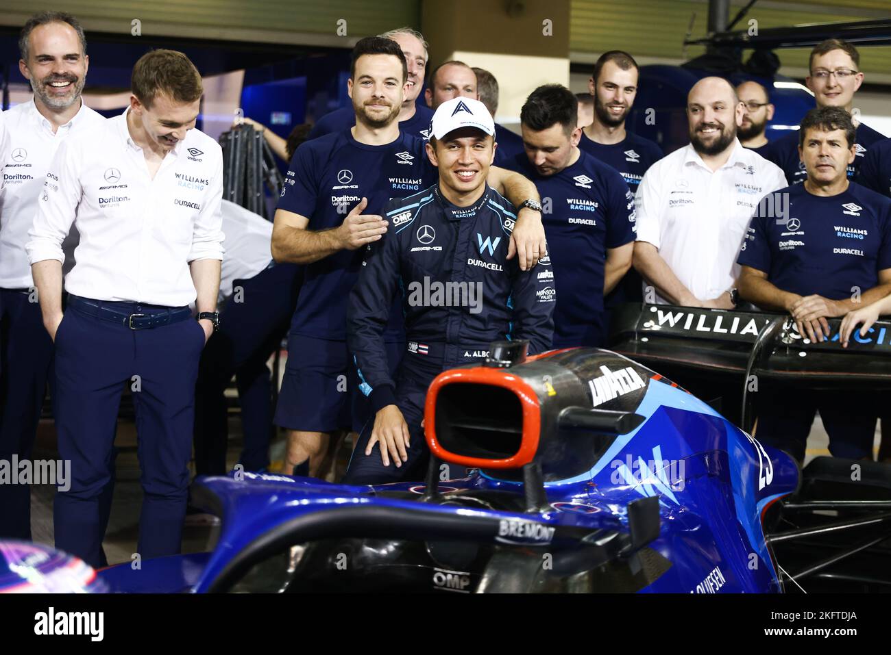 Abu Dhabi, United Arab Emirates. 19th Nov, 2022. Alexander Albon of ...