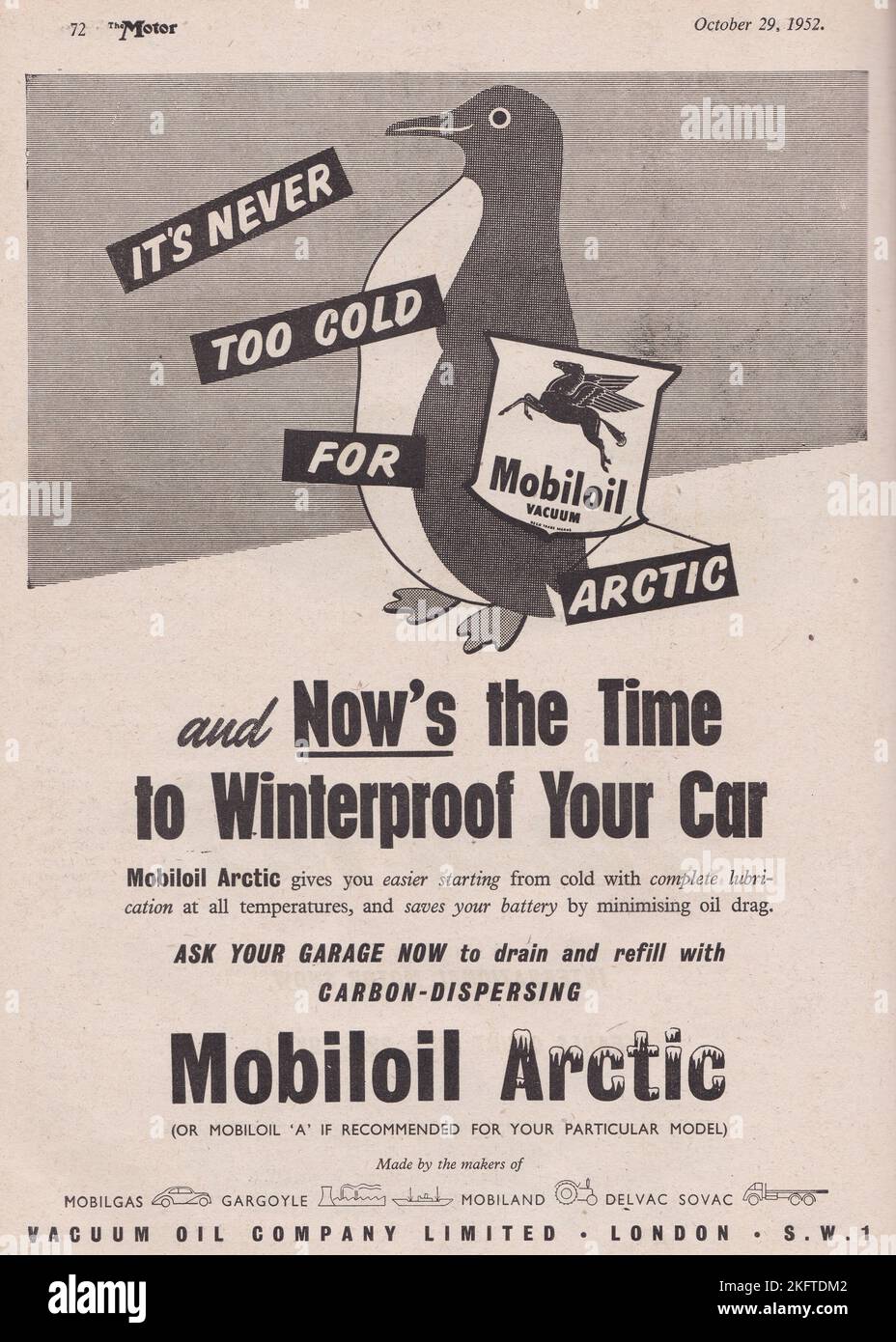 Mobiloil arctic hi-res stock photography and images - Alamy