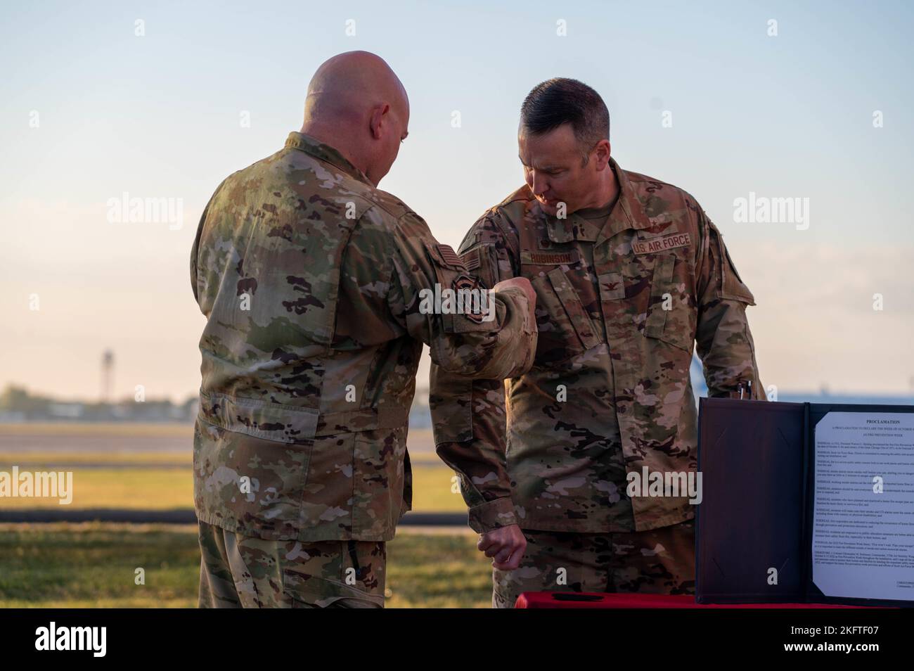 U.S. Air Force Chief Master Sgt. Timothy Walsh, 375th Civil Engineering ...