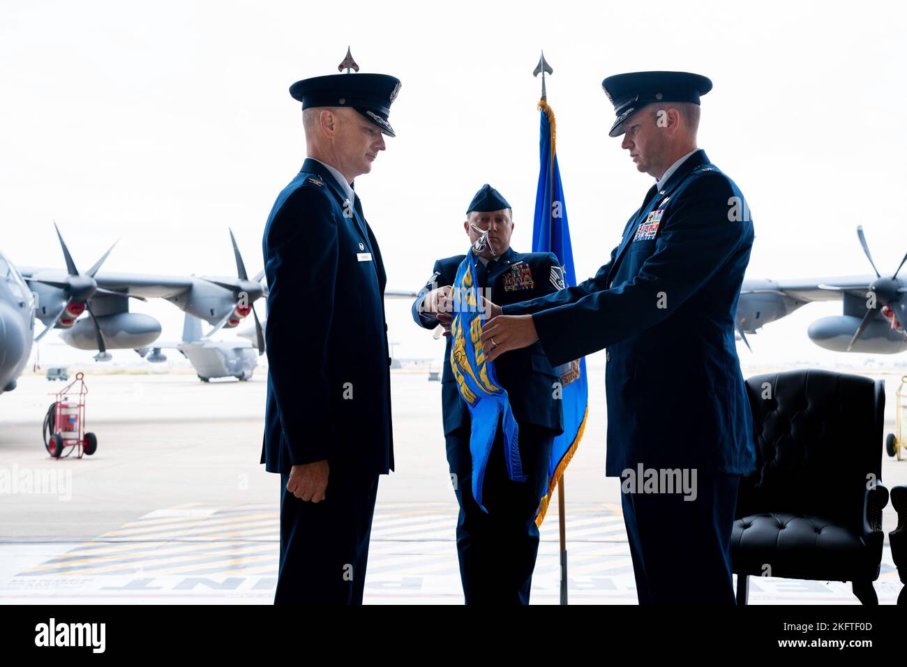 Lt. Col. Michael Roy, 6th Special Operations Squadron commander ...