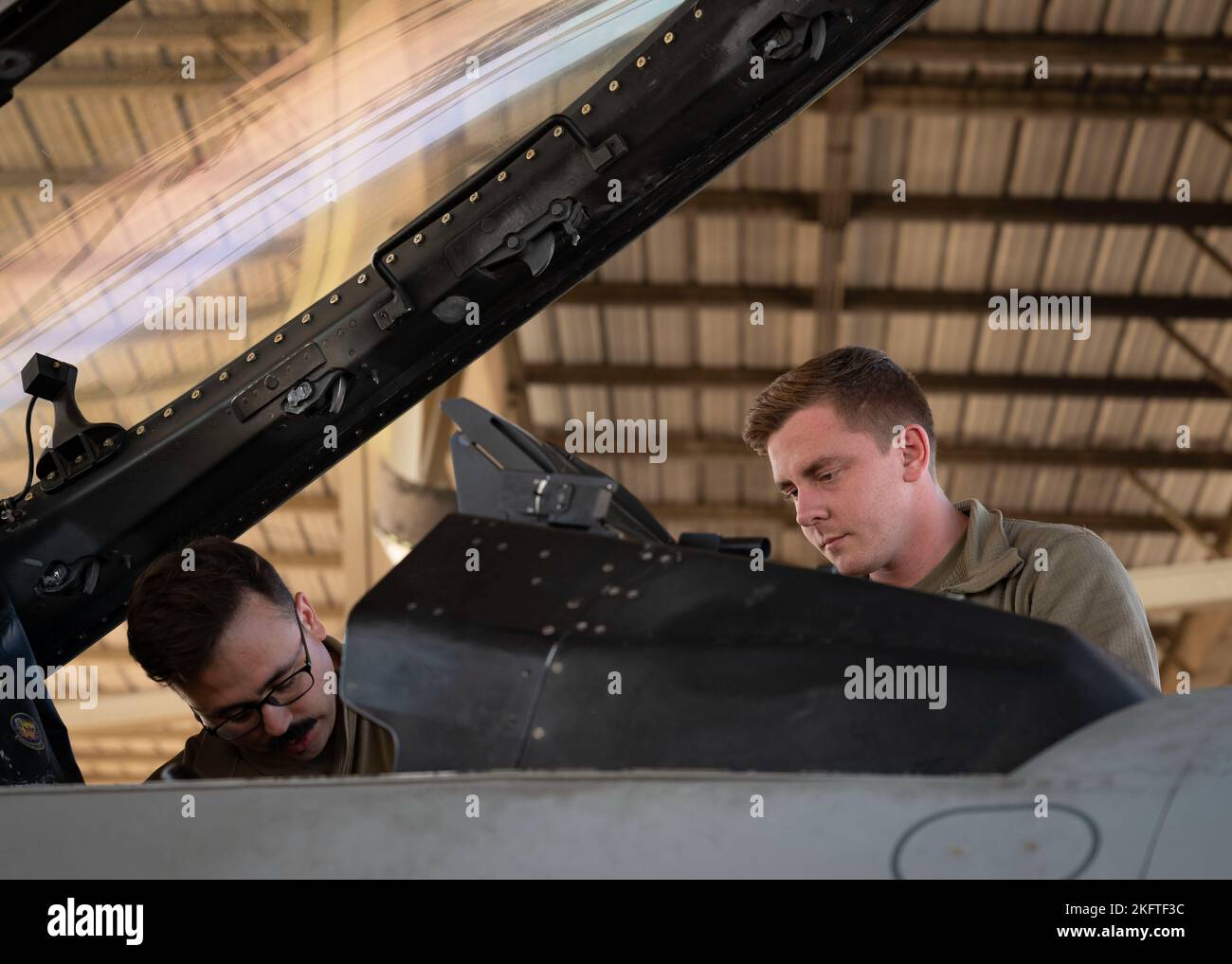 U.S. Air Force Airmen assigned to the 20th Fighter Wing (20th FW ...