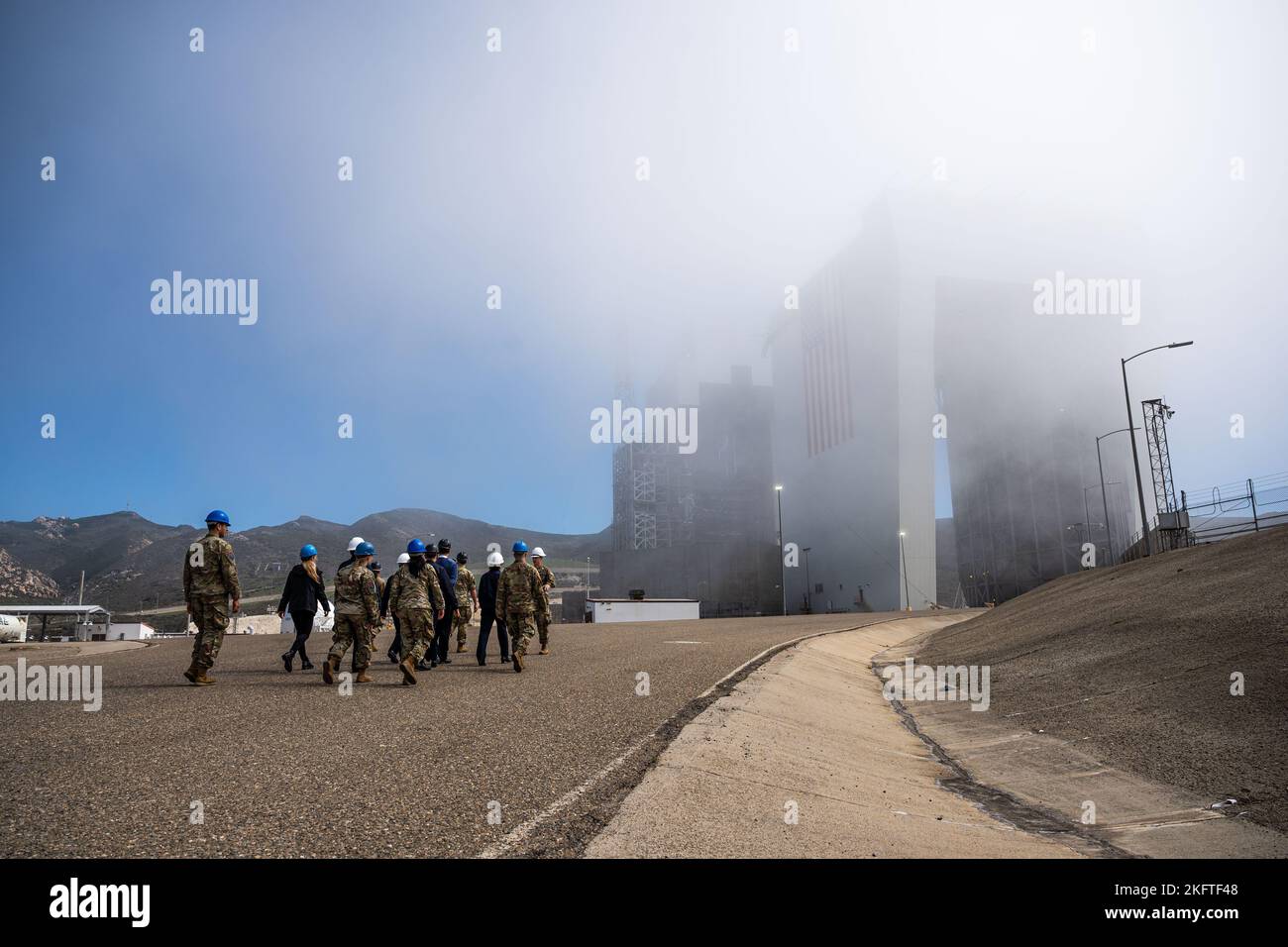 Members from the 18 Space Defense Squadron (18 SDS), France’s ...