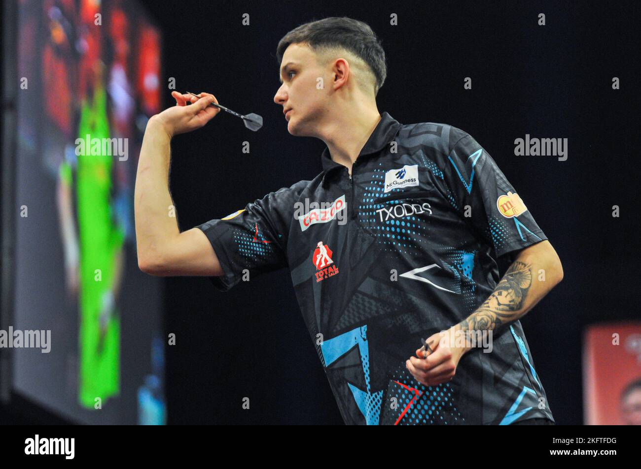 Nathan rafferty darts 2022 hi-res stock photography and images - Alamy