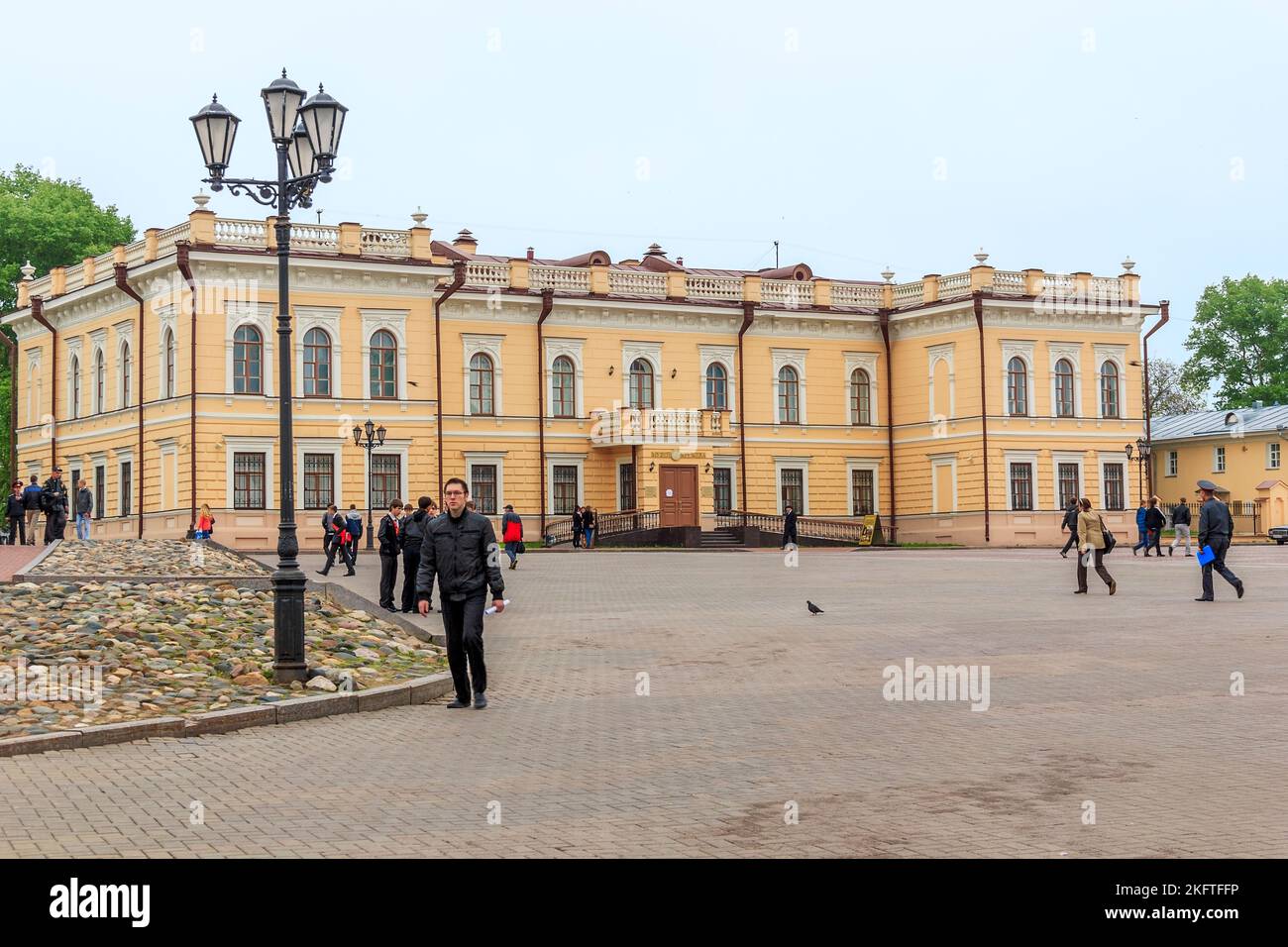 Lace Museum is a two-story stone building - an architectural monument ...