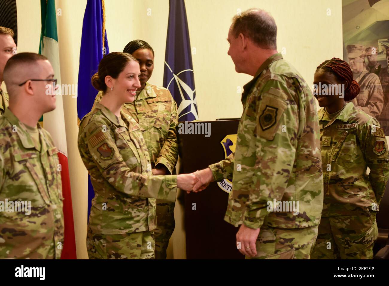 U.S Air Force Staff Sgt. Alexis Copeland, 31st Fighter Wing command ...