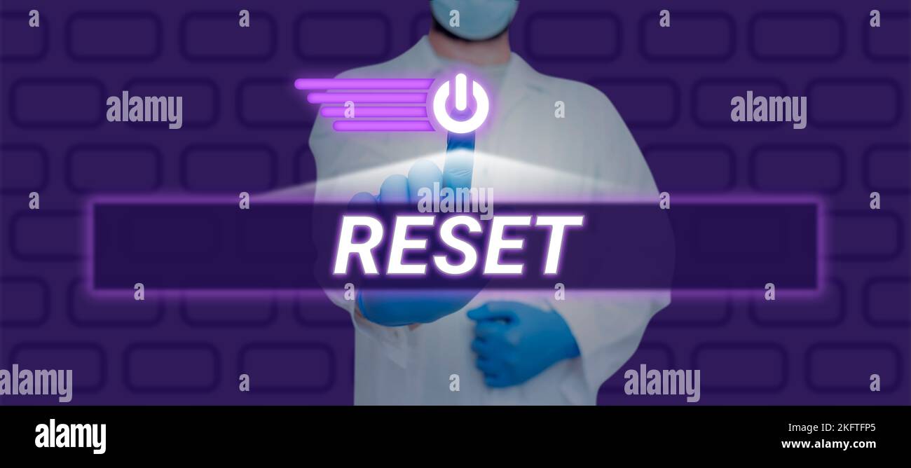 Writing Displaying Text Reset Word Written On Cause Device Return To Its Factory Mode Set Again