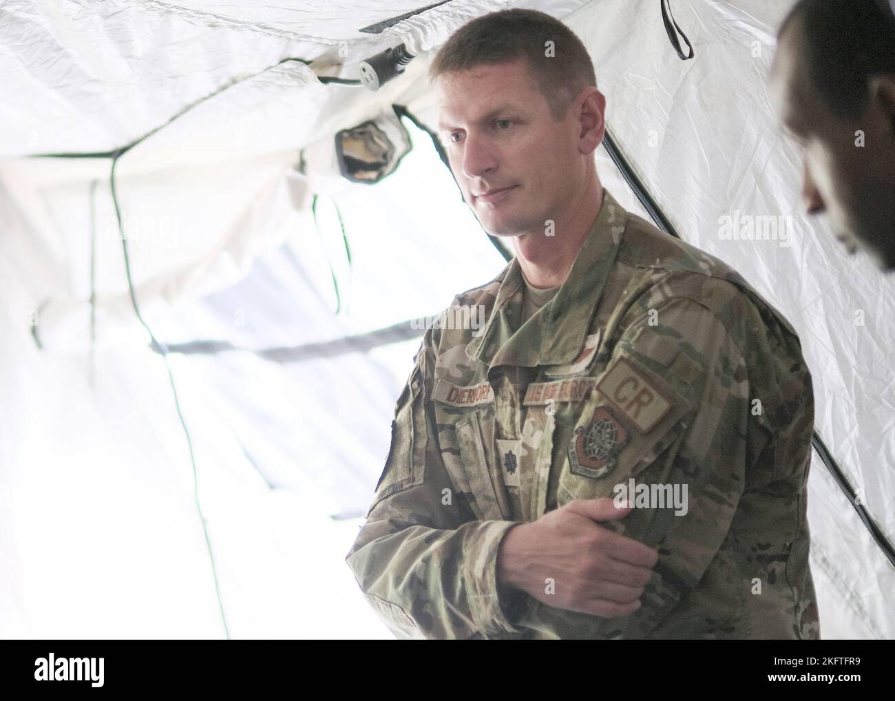 U.S. Air Force Lt. Col. Jeffrey Dierdorf, 821st Contingency Response ...