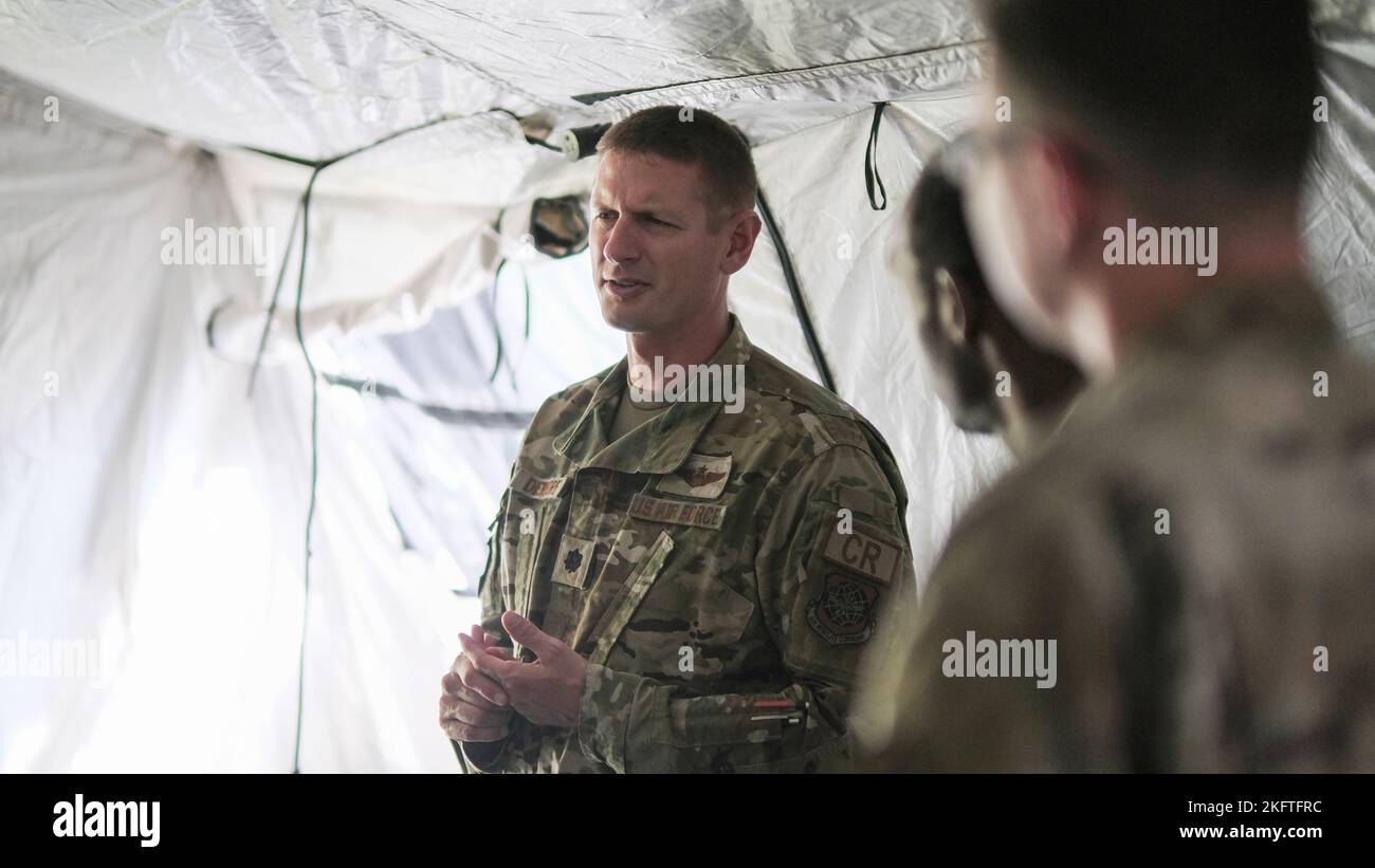 U.S. Air Force Lt. Col. Jeffrey Dierdorf, 821st Contingency Response ...