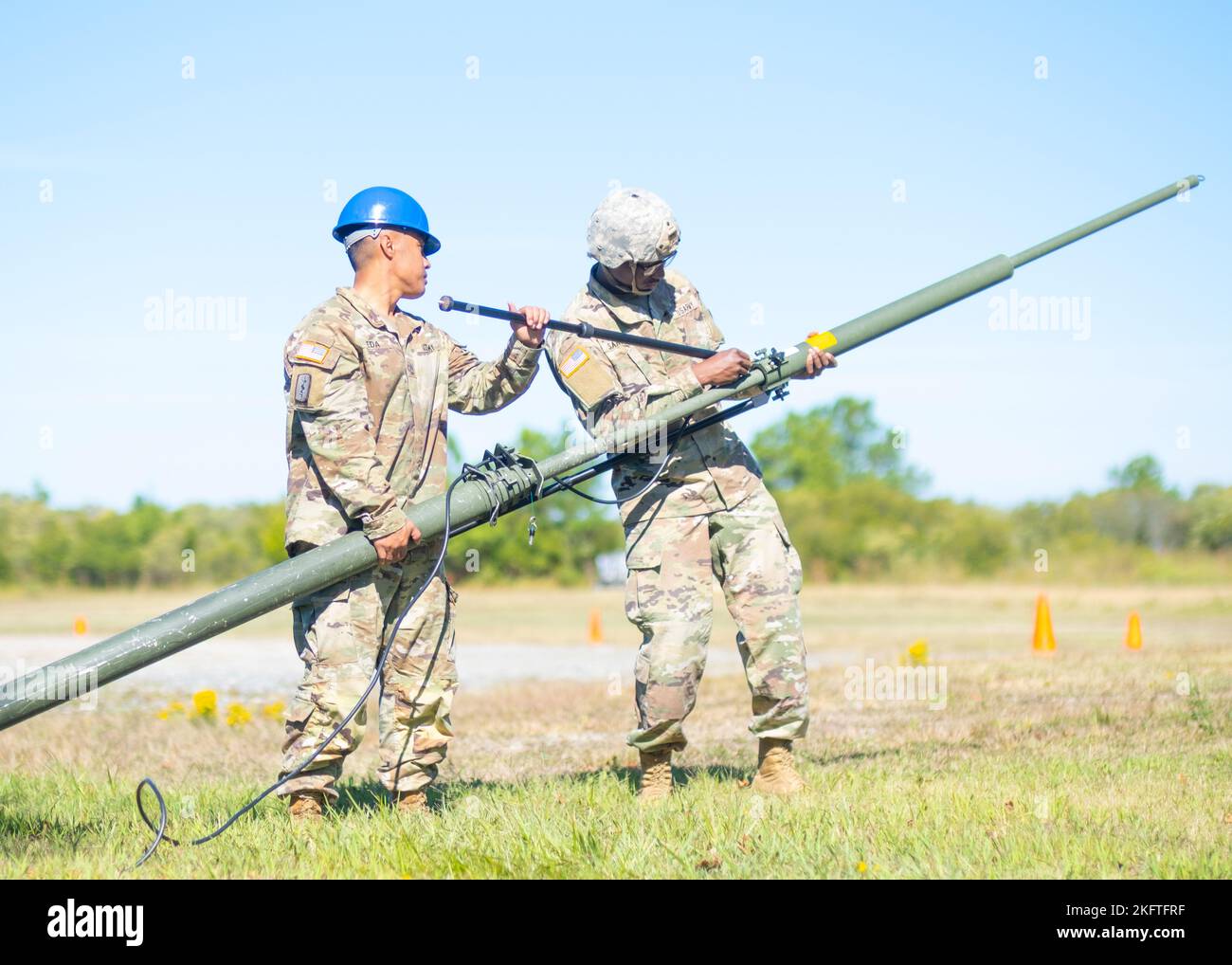 The 688th RPOE conducted a field training exercise Oct. 3 to 7 at Fort ...