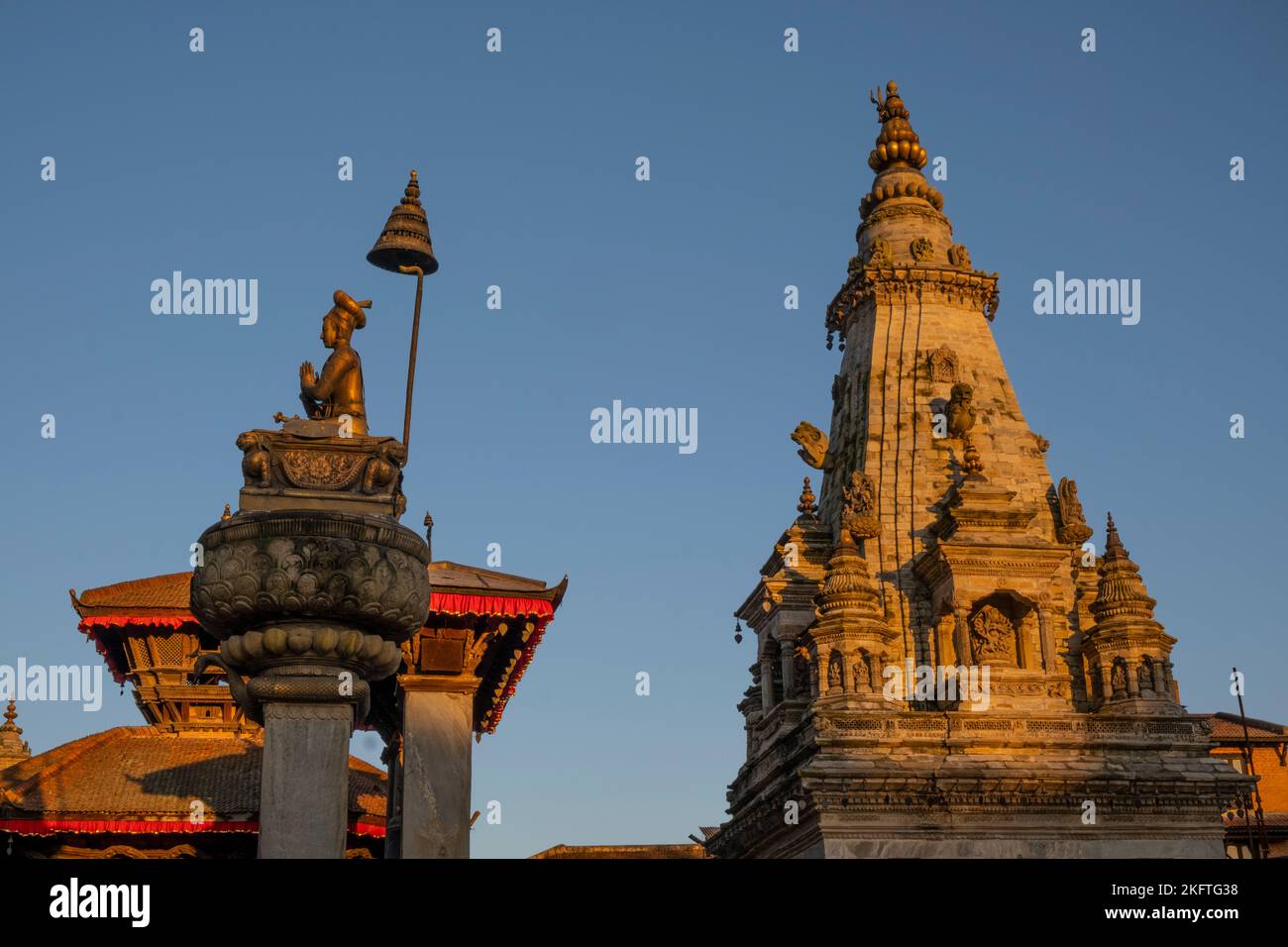 Nyatapola Temple in Bhaktapur City of Nepal Stock Photo - Alamy