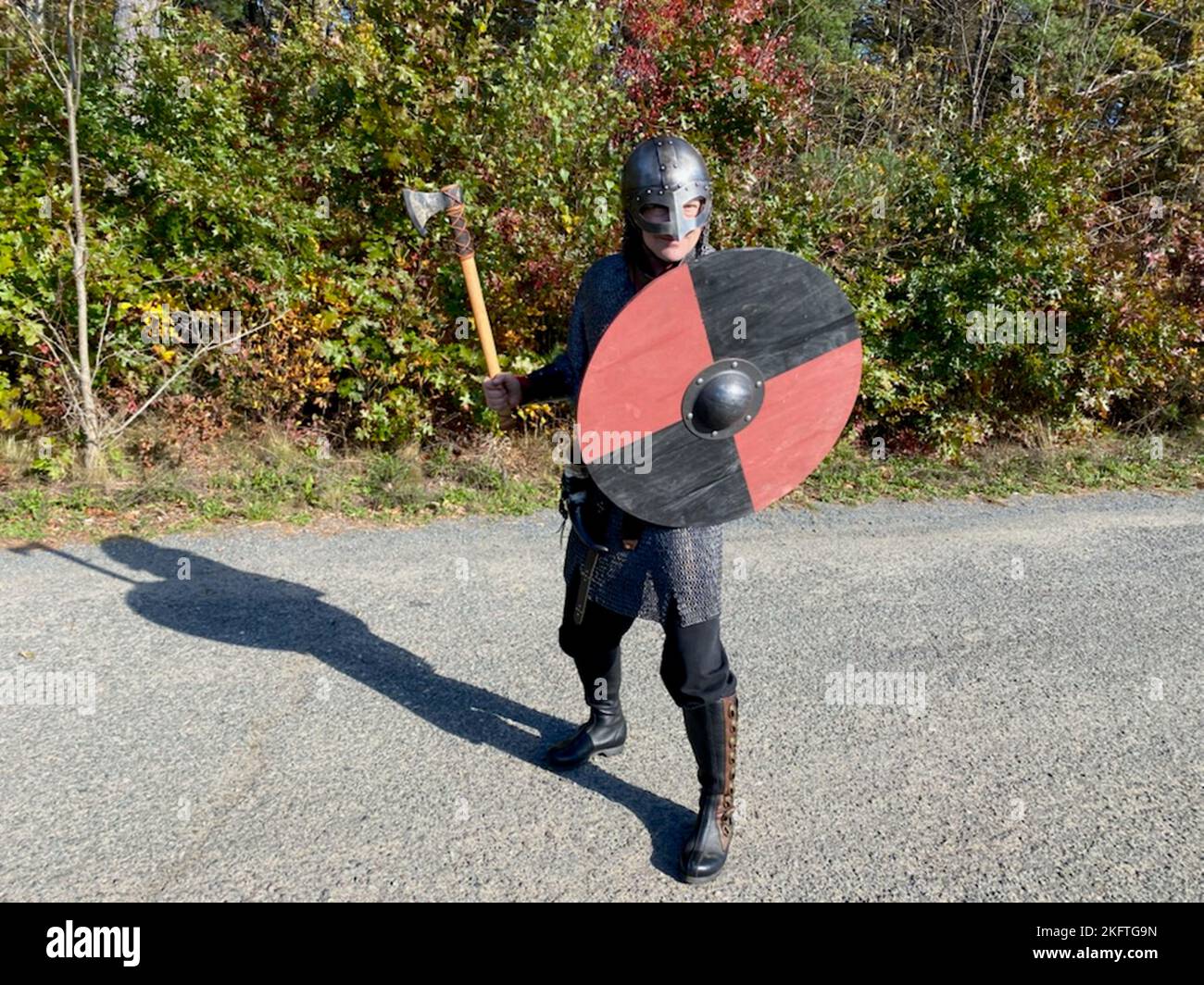 An authentic reproduction of historically accurate Viking kit, to ...