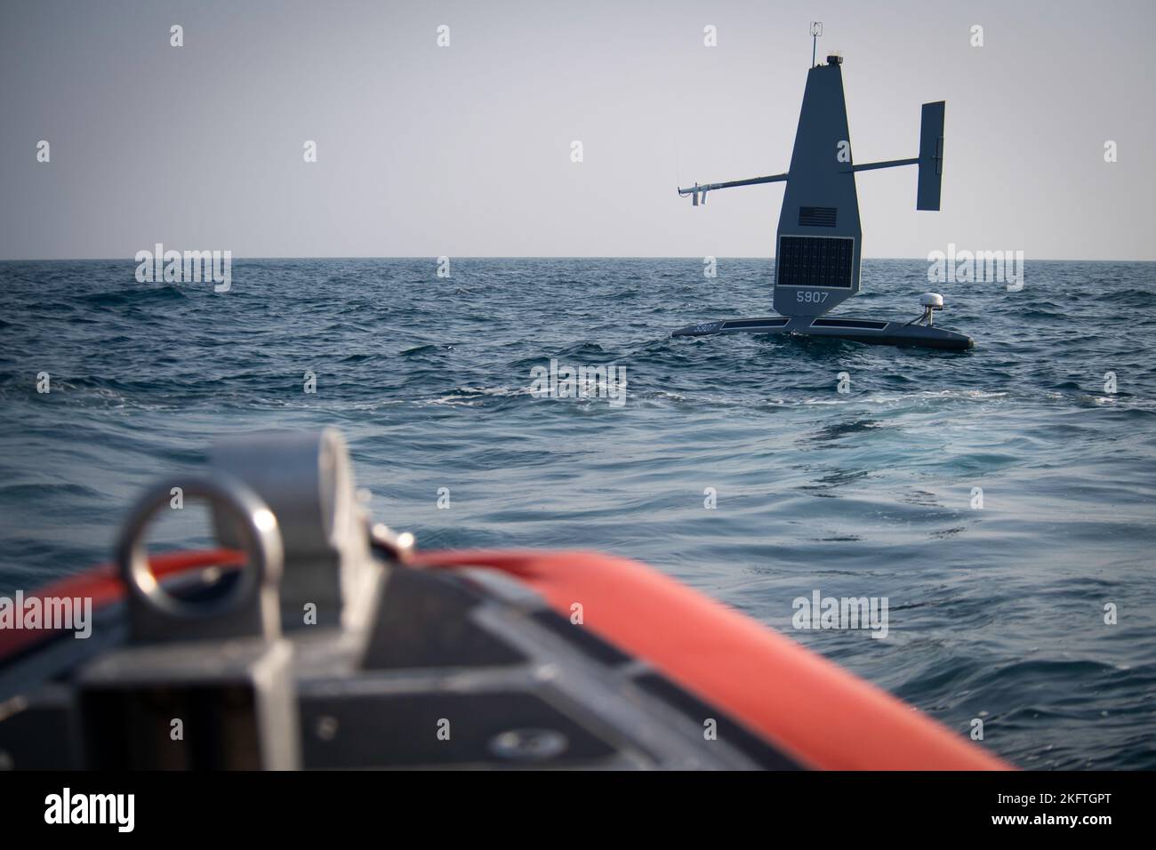 (221007-N-NS602-1032) ARABIAN GULF (Oct. 7, 2022) A Saildrone Explorer ...