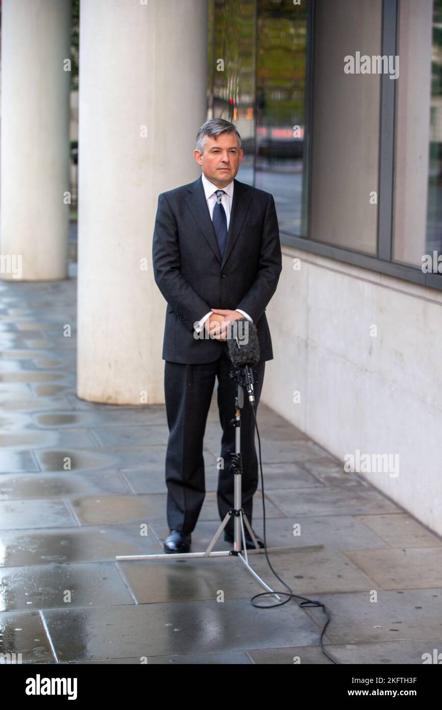London, England, UK. 20th Nov, 2022. Shadow Work and Pensions Secretary ...