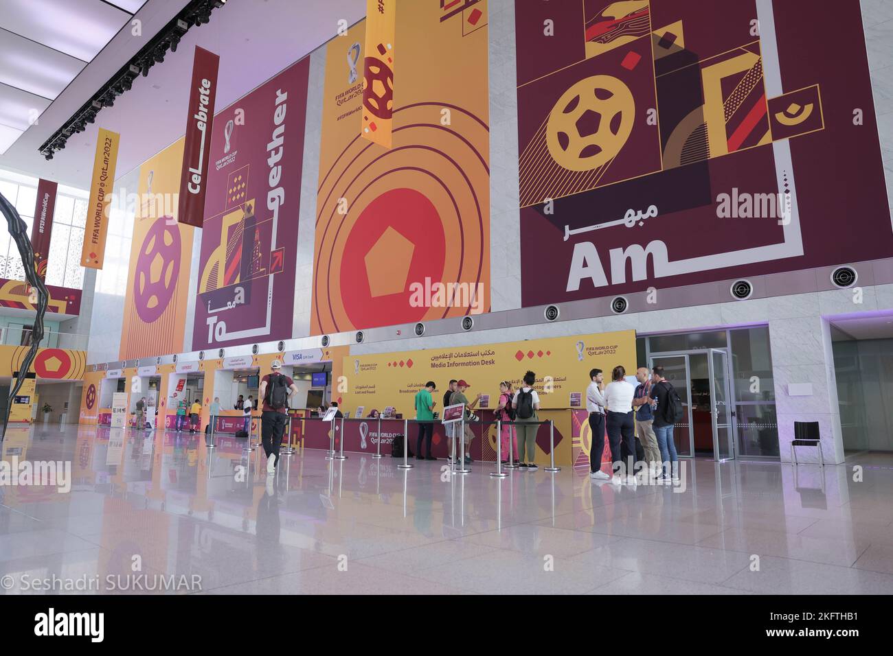 20th Nov 2022: FIFA World Cup 2022: Qatar main media centre ...