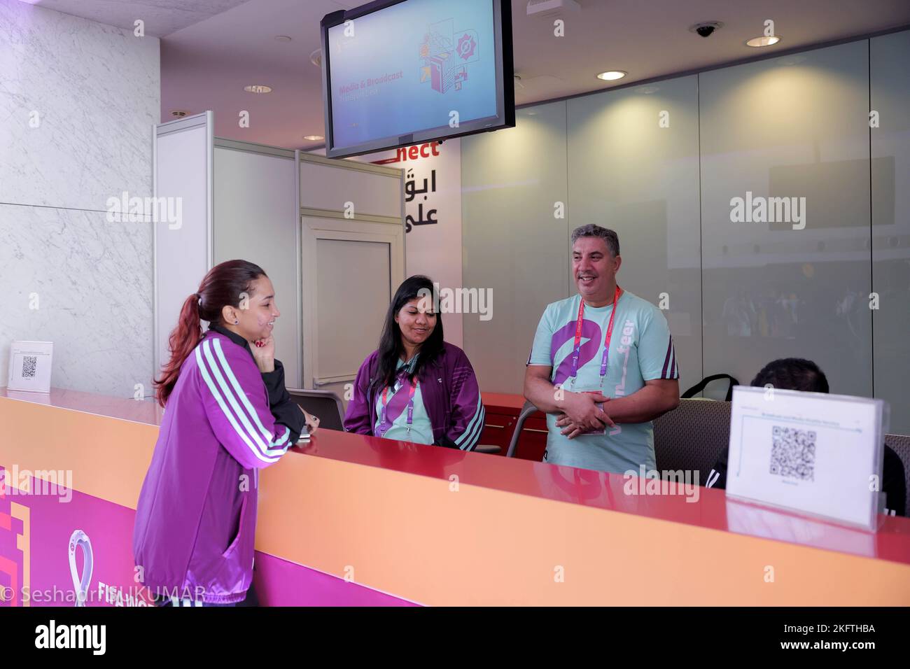 20th Nov 2022: FIFA World Cup 2022: Qatar main media centre ...